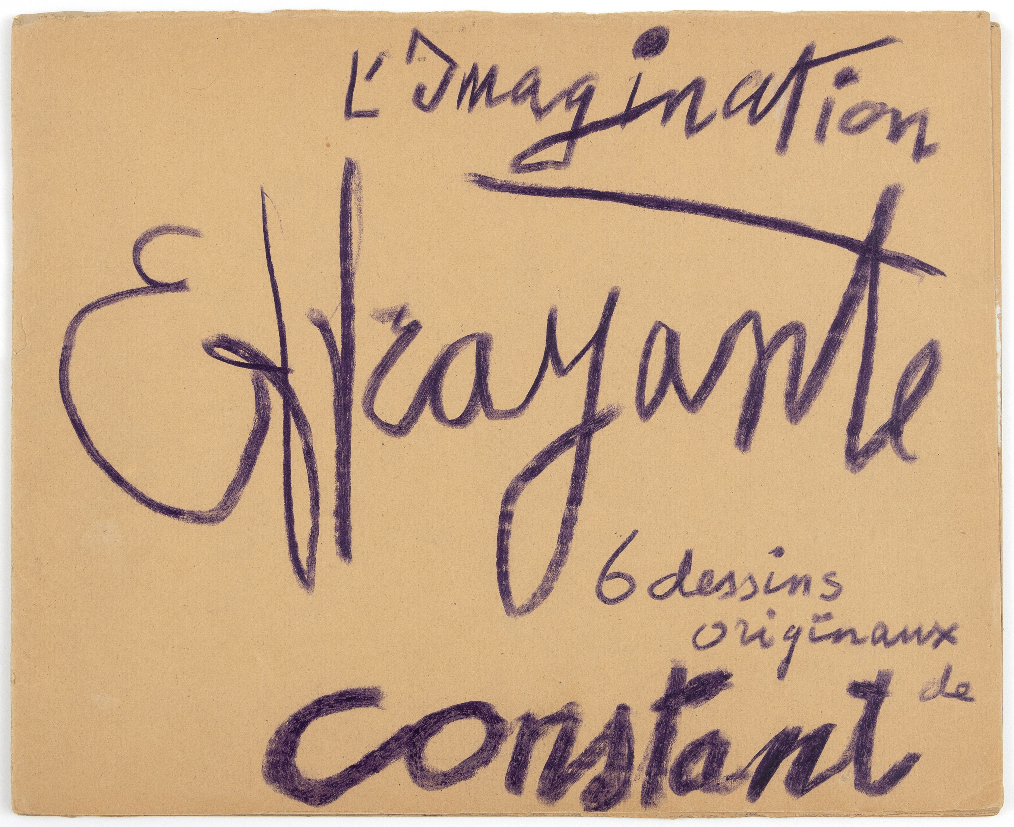 Constant Nieuwenhuys (1920 - 2005)- L'Imagination effrayante, 1951 ...